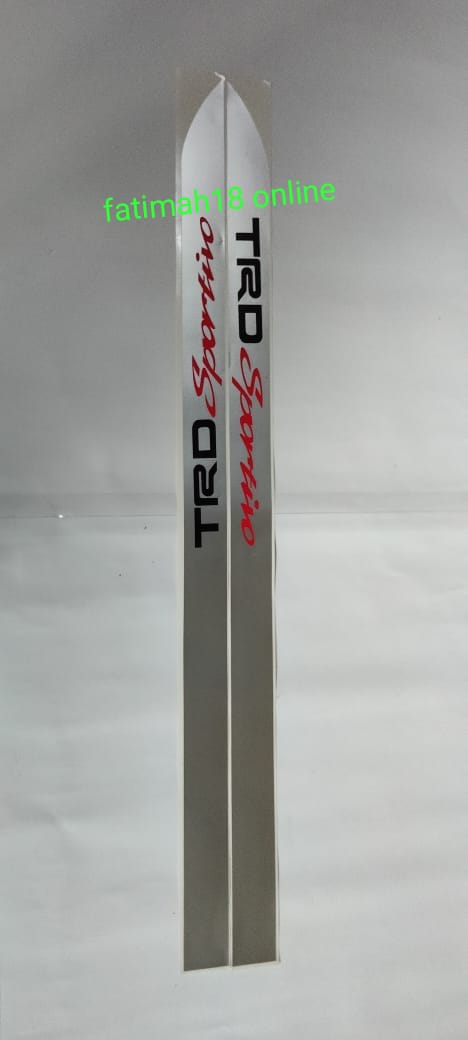 SATU SET STRIPING BODY MOBIL TRD FORTUNER 2015 | Lazada Indonesia