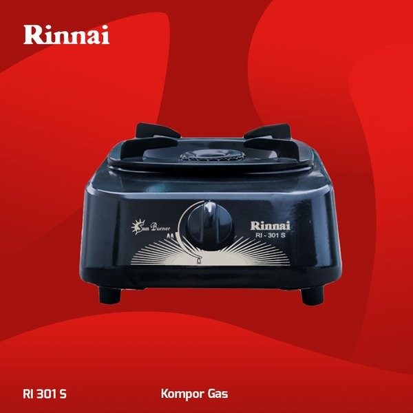 Kompor Gas RInnai 1 Tungku RI-301S / RI 301S / RI 301 S | Lazada Indonesia