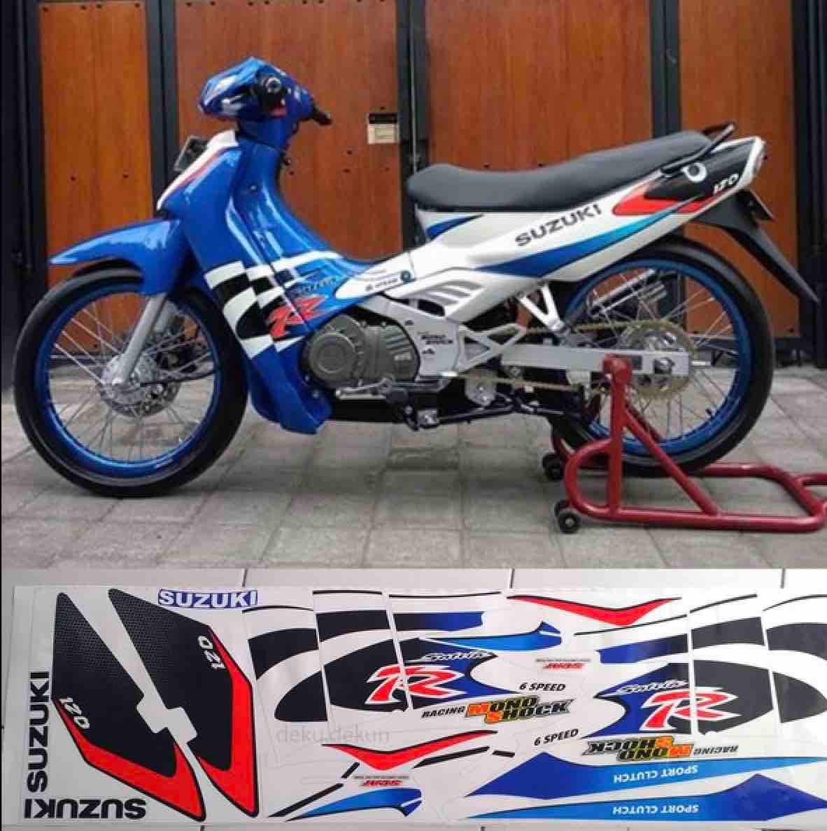 Satria R 120 Lumba 2002 Biru Putih | Lazada Indonesia