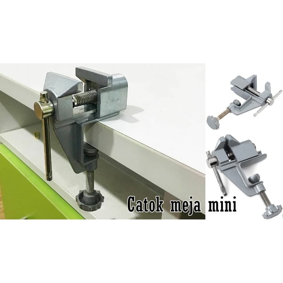 Ragum meja mini berkualitas Catok meja mini Clamp Meja Table Clamp ...