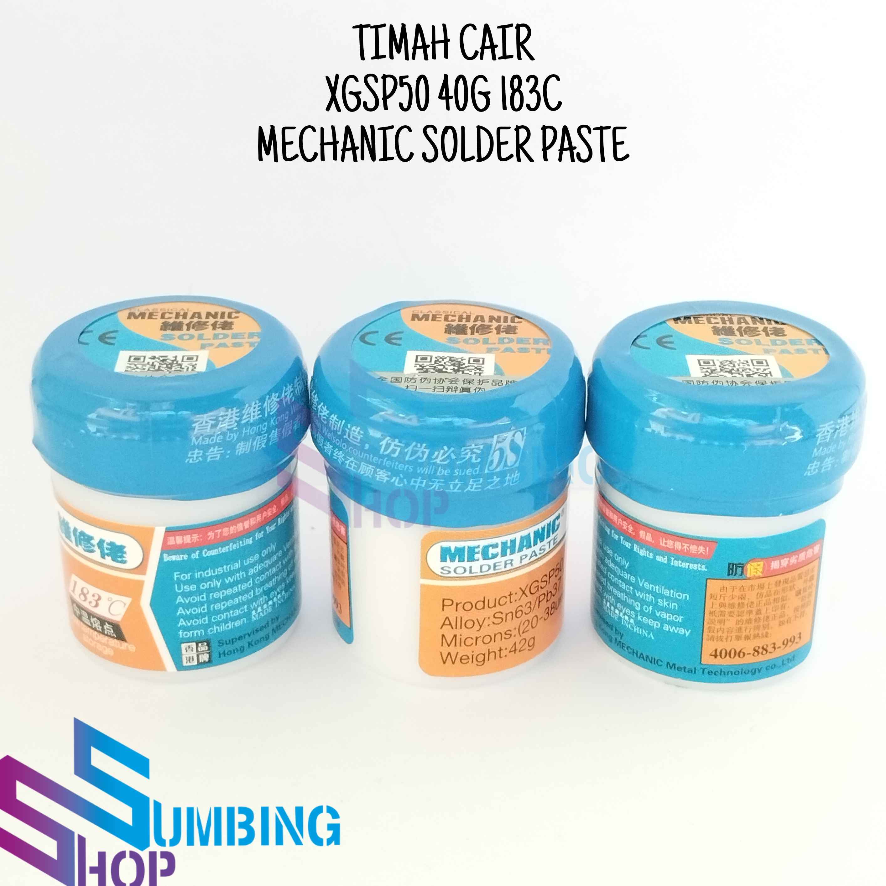 Timah Cair Mechanic Solder Pasta | Lazada Indonesia