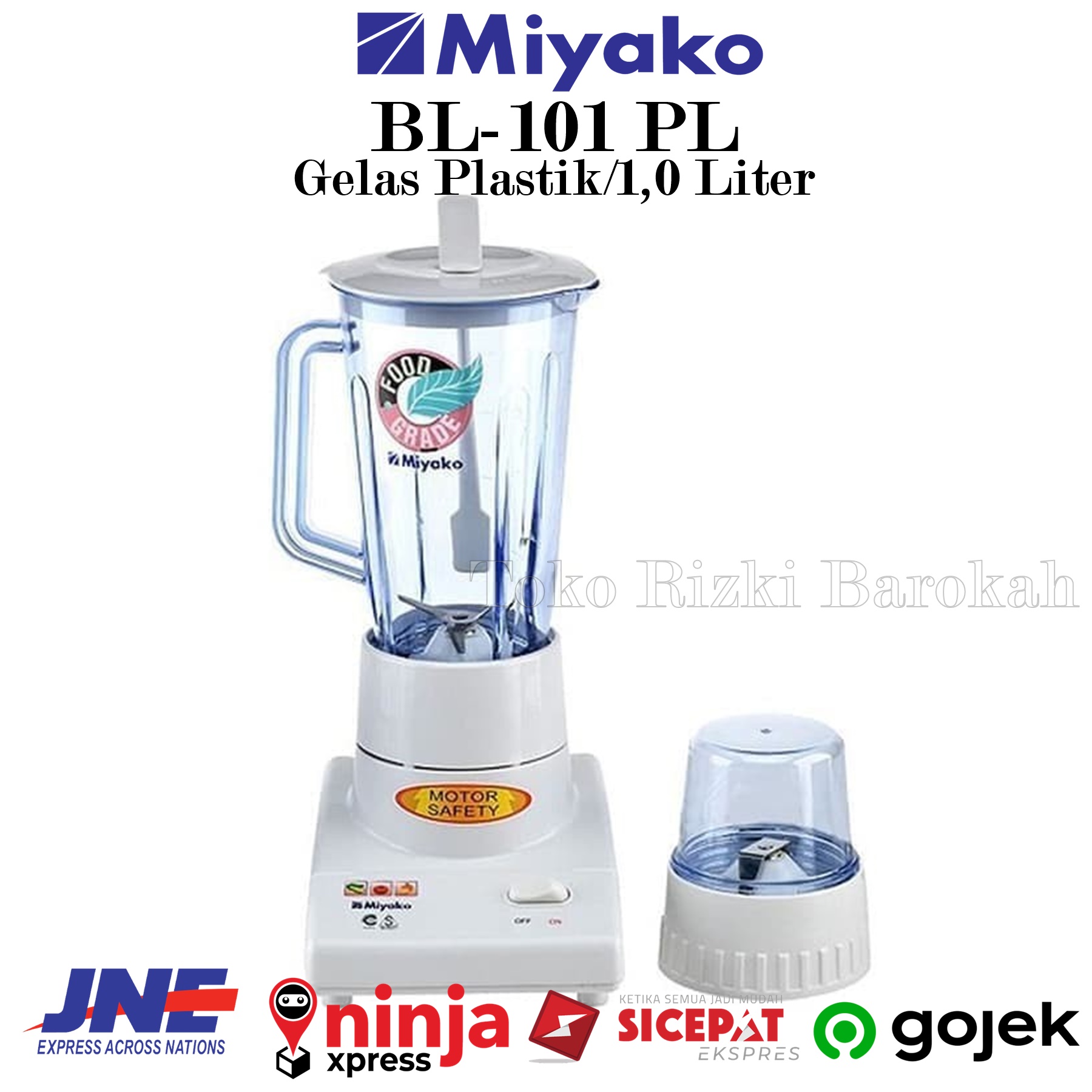 Blender Miyako BL-101 PL/GS (2 in 1) / Miyako Blender BL101PL / BL 101 ...