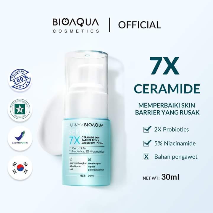 BIOAQUA 7X Ceramide Skin Barrier Repair Serum | Lazada Indonesia