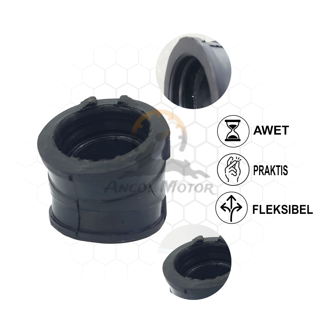 Karet Sambungan Manipol Intake Byson Manifold Manipul Karburator Motor | Lazada Indonesia