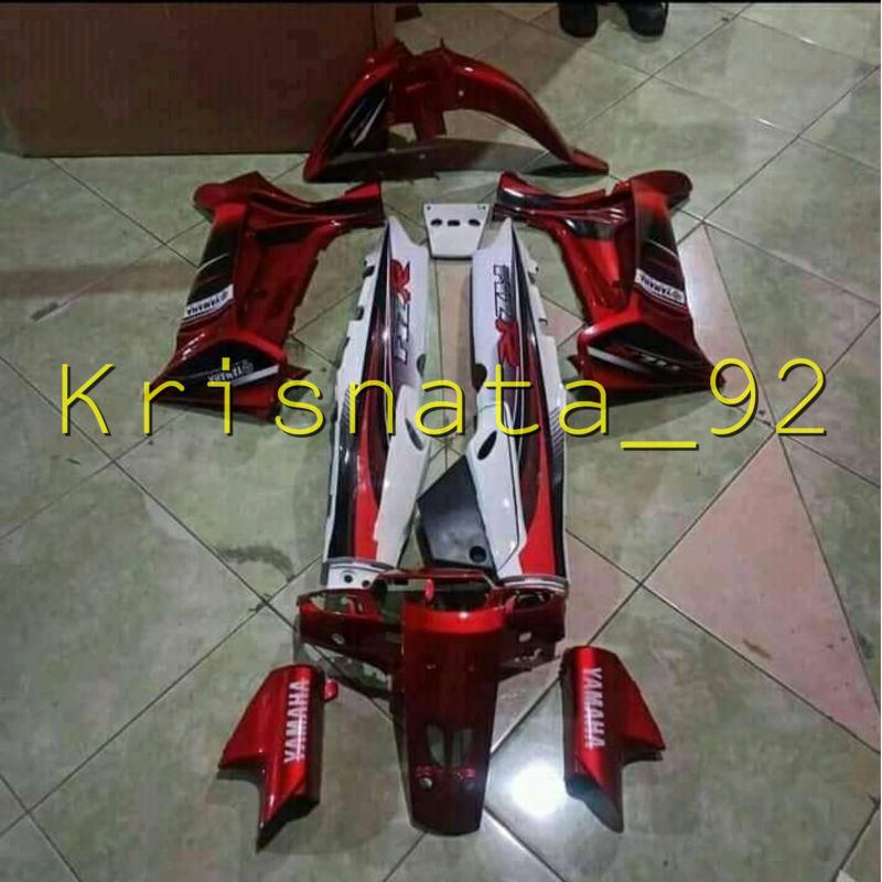 cover bodi set fiz r merah putih body putih sayap merah maron fizr ...