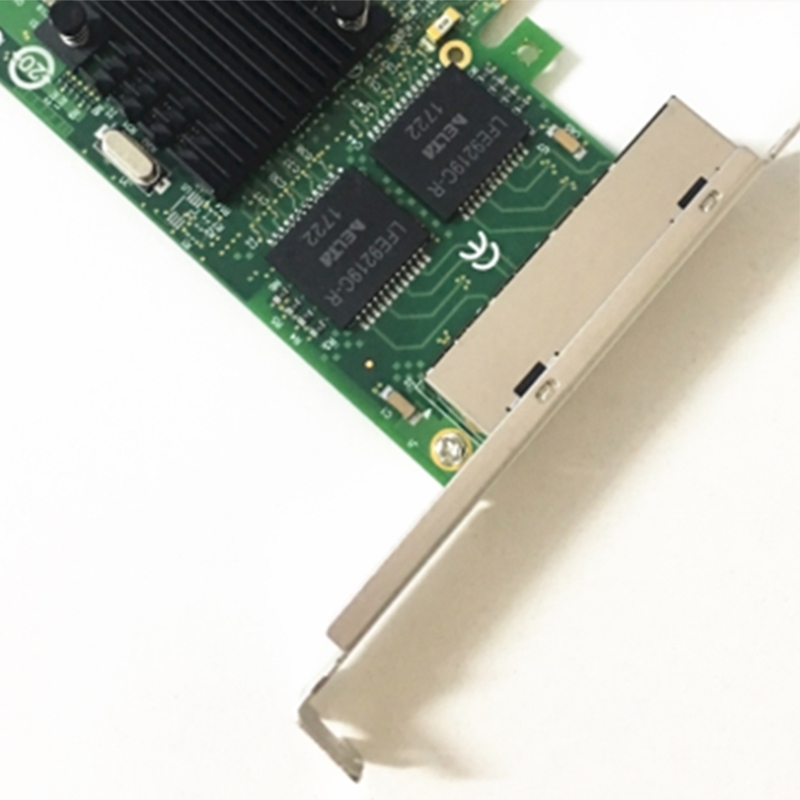 I340-T4 E1G44HT Gigabit Ethernet Server Adapter Intel 82580EB PCI Express X4 1G Network Card ...