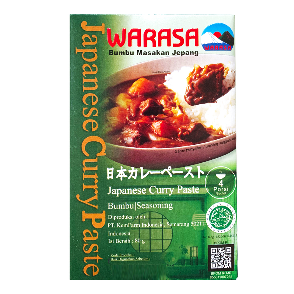 Warasa Japanese Curry Paste 80 Gr | Lazada Indonesia