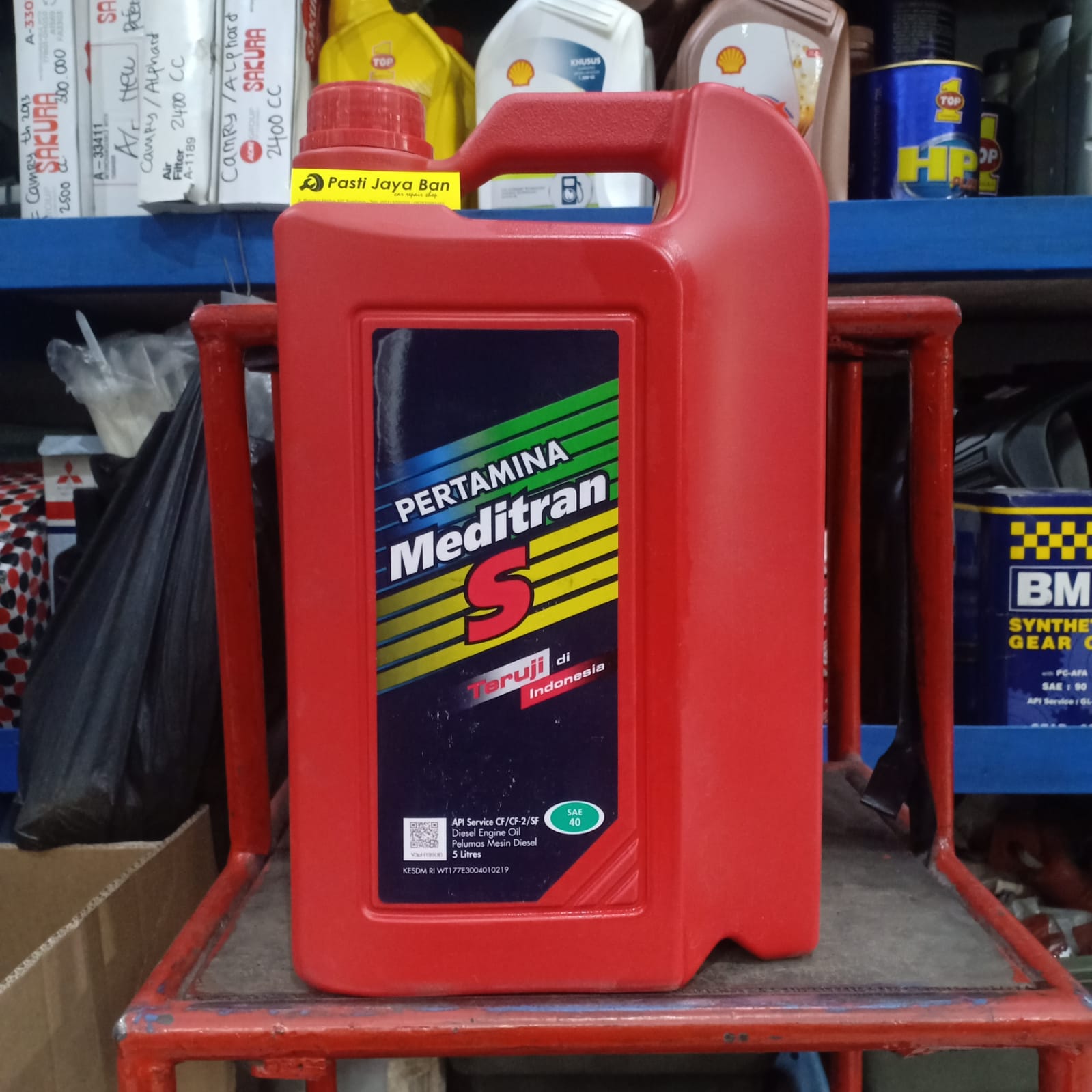 Oli Pertamina Meditran S SAE 40 Galon 5 Liter | Lazada Indonesia