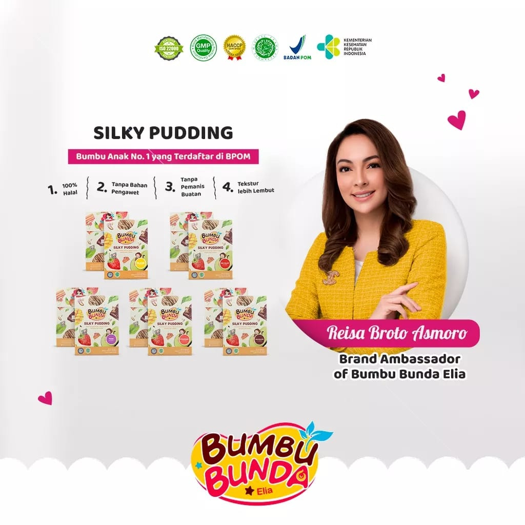 Bumbu Bunda Elia Silky Pudding Anak/ Snack Mpasi /Silky Puding | Lazada ...