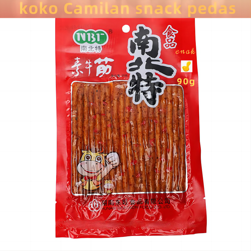 [HALAL] Camilan snack Latiao/latio/Latiao halal Tesu Beef Tendon 90g ...