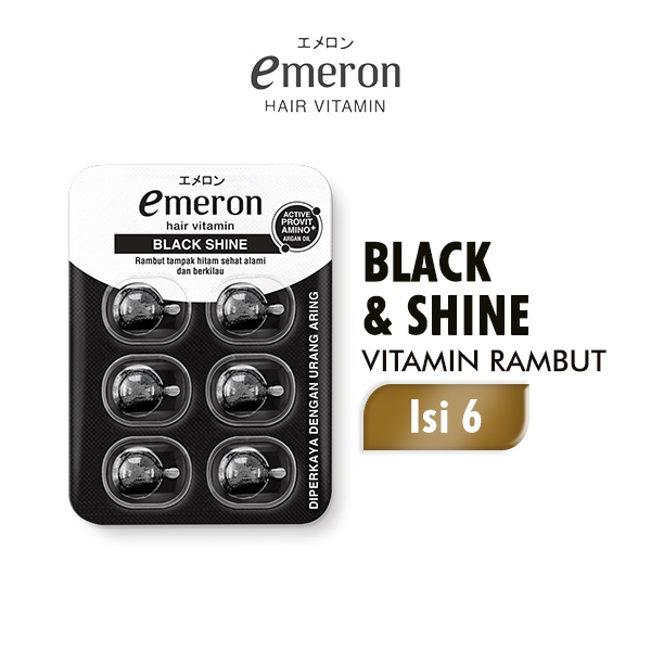 emeron vitamin rambut blister isi 6 perawatan rambut | Lazada Indonesia