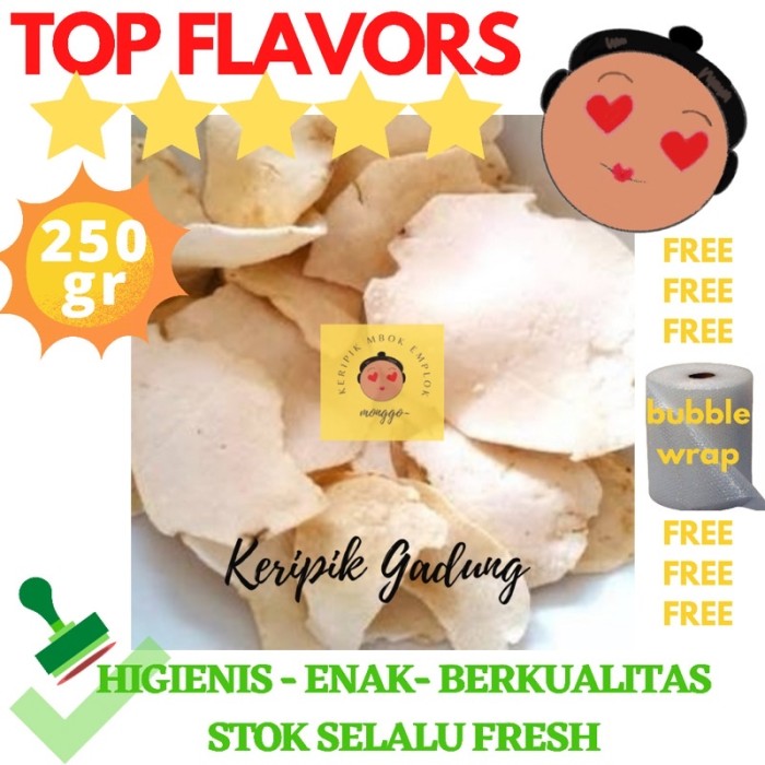 KERIPIK GADUNG UMBI GADUNG KHAS TULUNGAGUNG | Lazada Indonesia