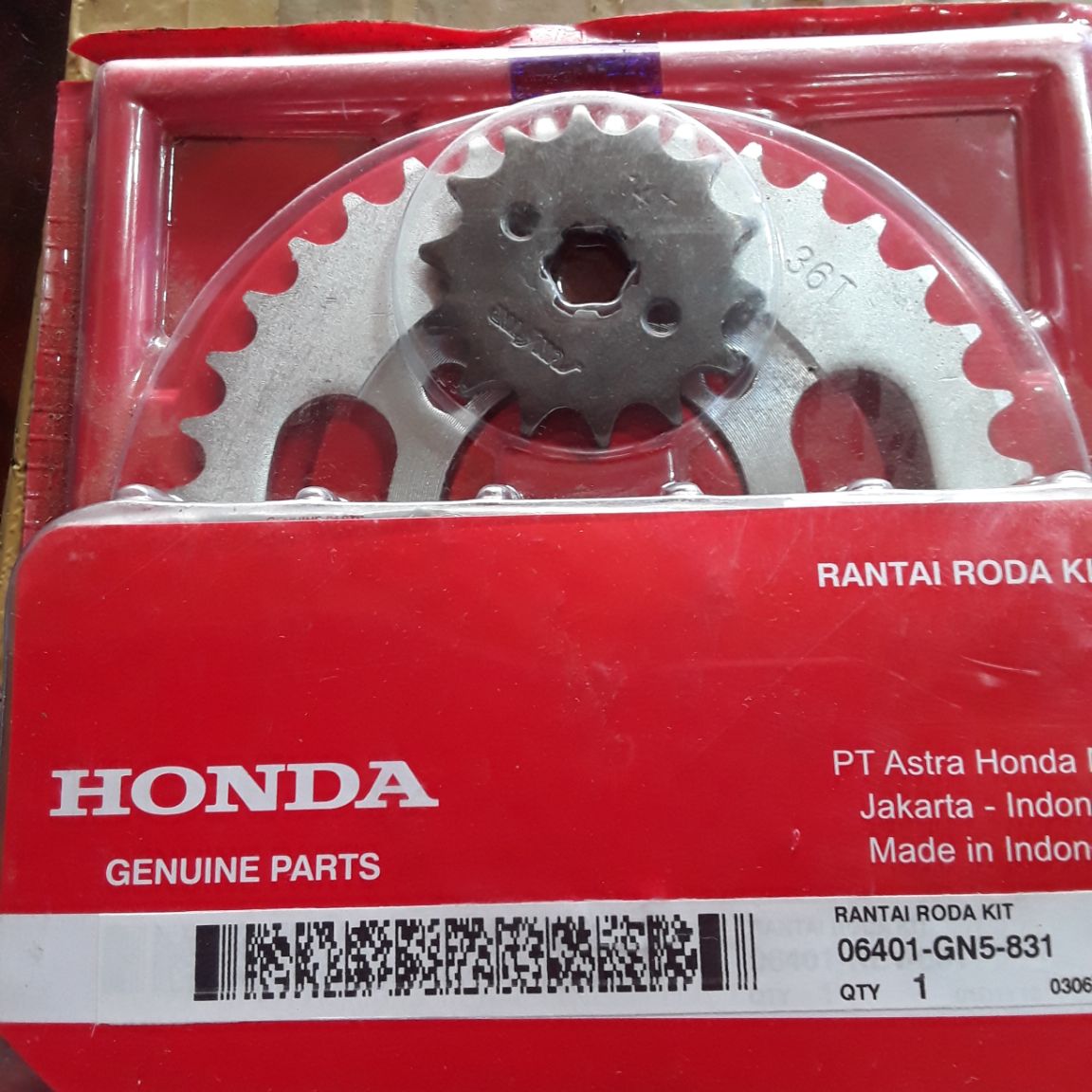 GEARSET+RANTAI GRAND GN5/LEGENDA HONDA | Lazada Indonesia