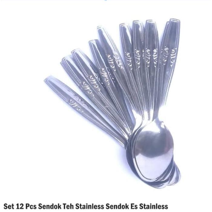Sendok Teh Stainless Sendok Kecil Stainless Sendok Teh Kopi Es Kue ...