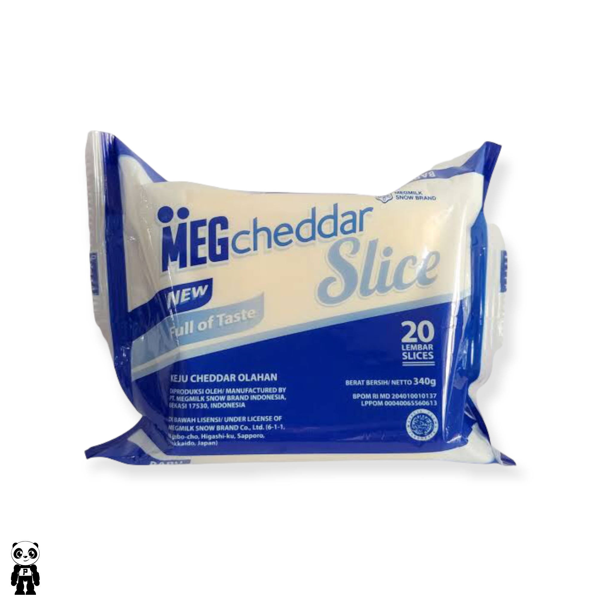 Meg Cheddar Keju Slice 20 Lembar Cheddar Cheese Slice Keju Lembaran ...