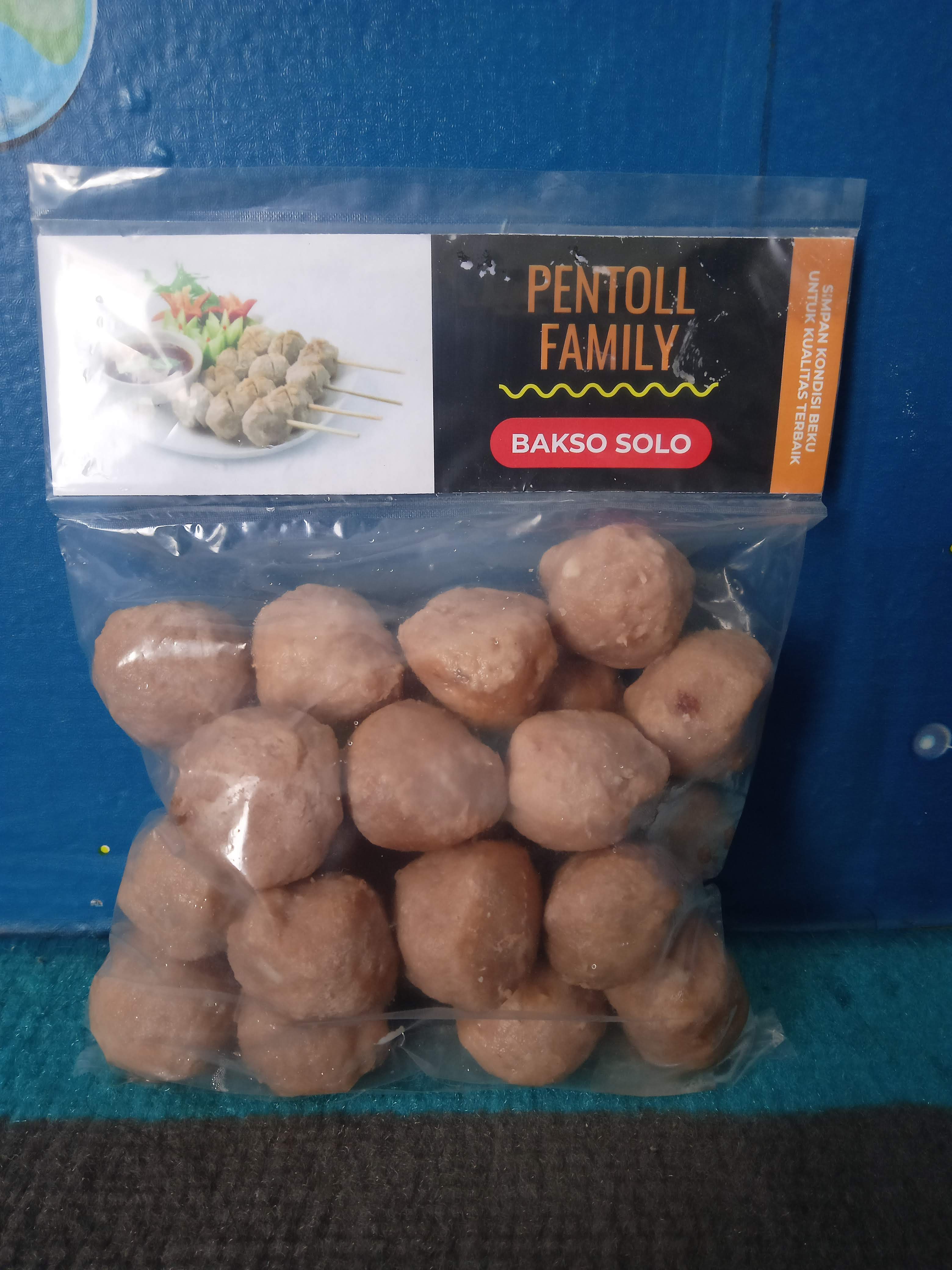 pentol bakso solo PENTOLL FAMILY isi 25 butir 300gr | Lazada Indonesia