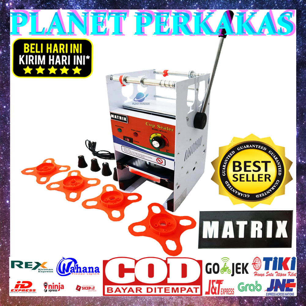 CUP SEALER MATRIX D1 MAX 22OZ POP ICE BERKUALITAS PREMIUM | Lazada ...