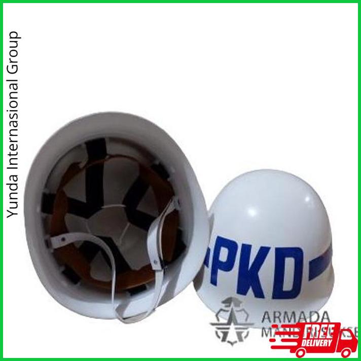 Helm Pkd Putih L Helm Pkd Satpam L Helm Satpam | Helm Security Pkd Pth ...