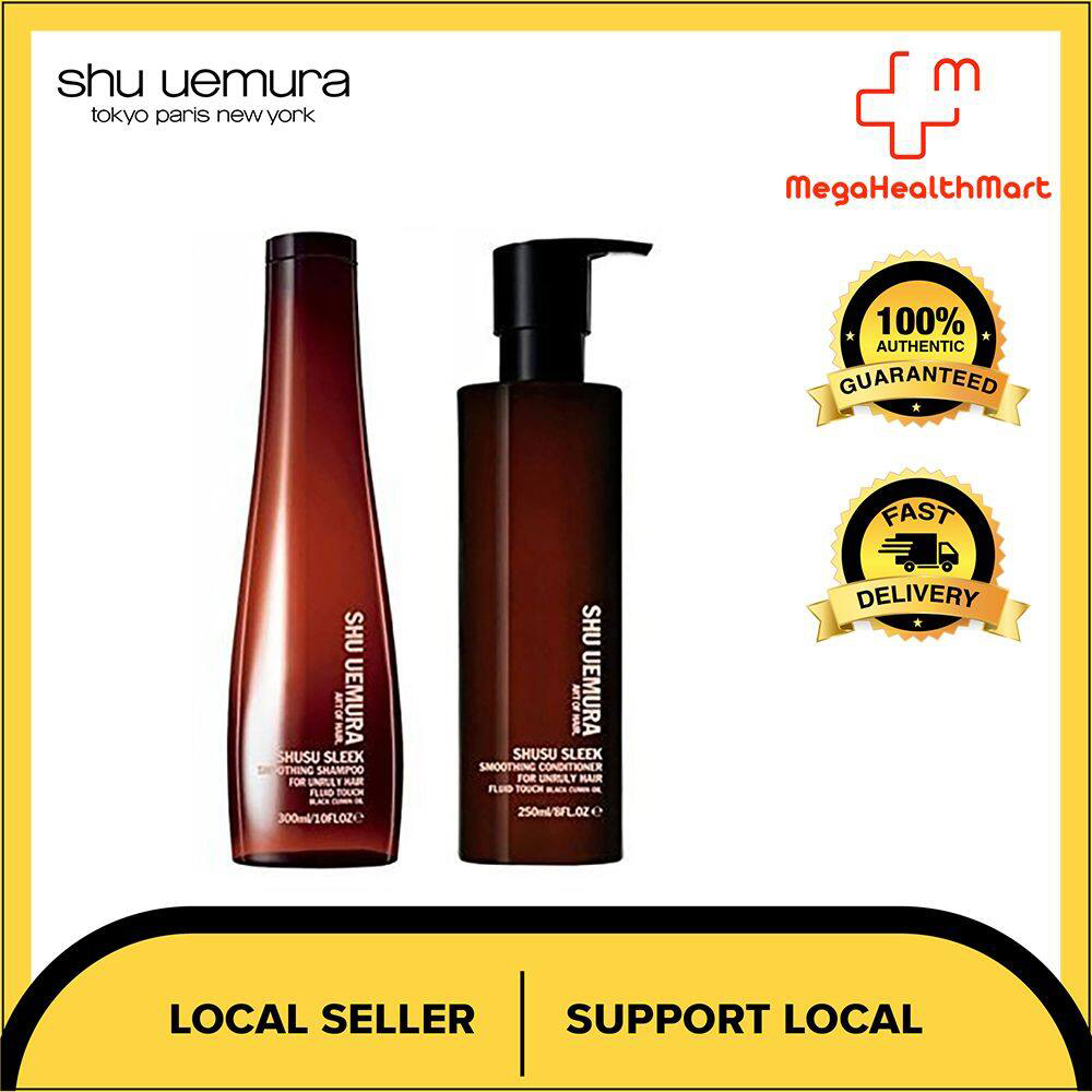 Shu Uemura Art Of Hair Shusu Sleek Shampoo (300ml) And Conditioner ...