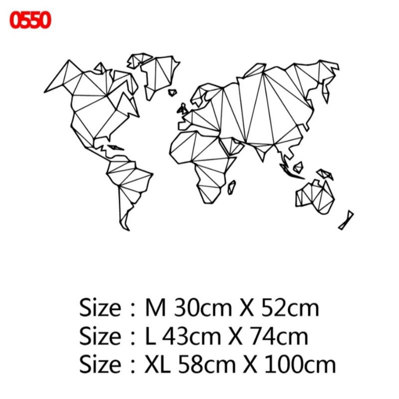 BARU WALL CUTTING STIKER STICKER DINDING TEMBOK KACA KANTOR OFFICE ...