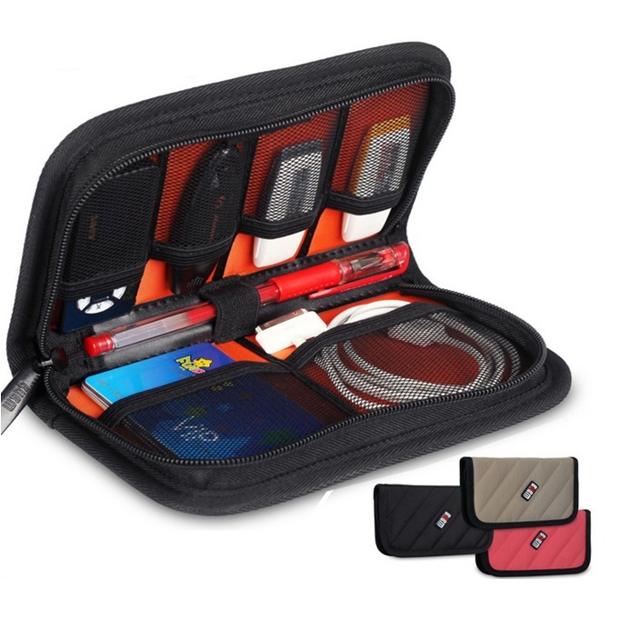 BUBM Tas Dompet USB Flash Drive Gadget Organizer Bag Case Tempat ...