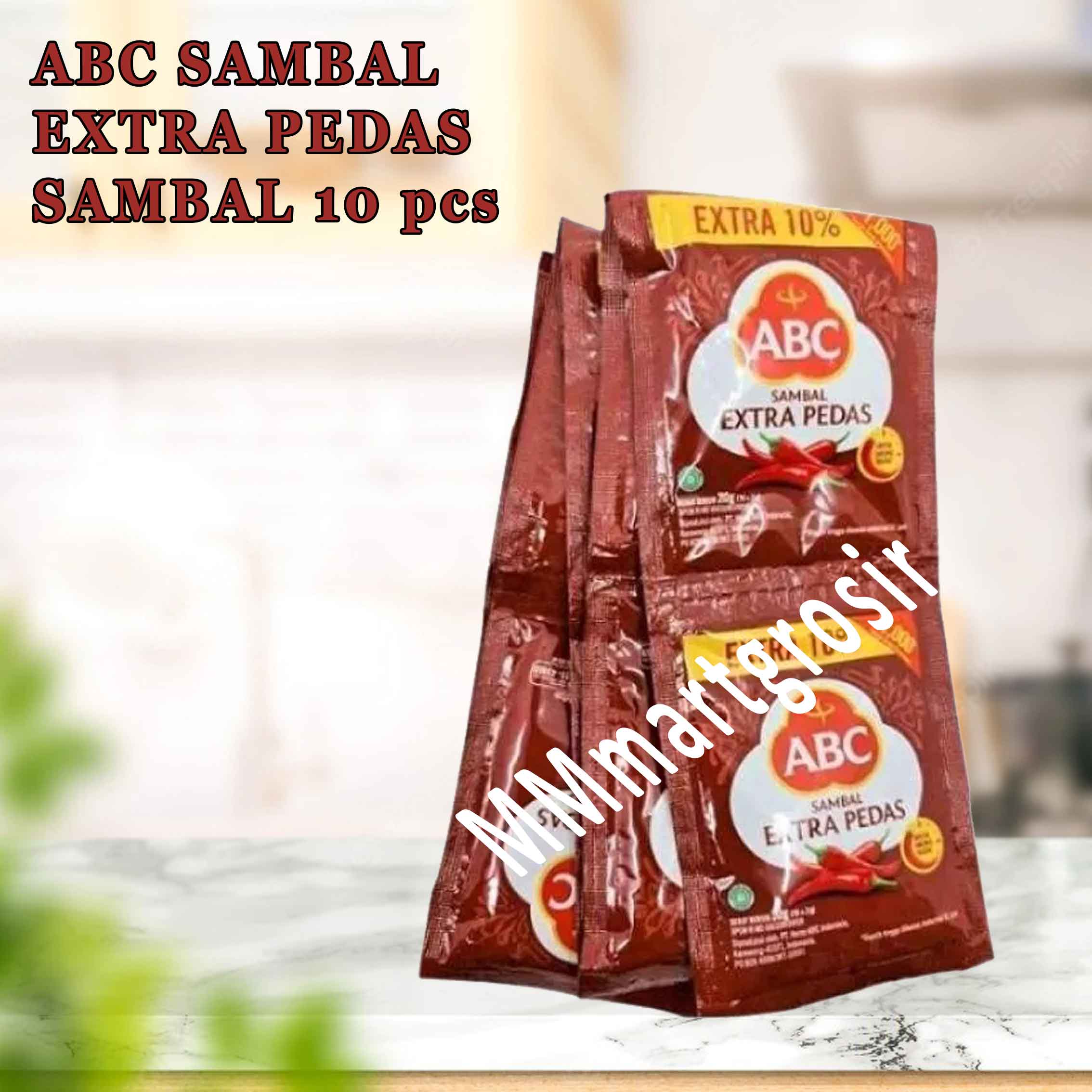 ABC SAMBAL EXTRA PEDAS 10 SACHET 15g | Lazada Indonesia