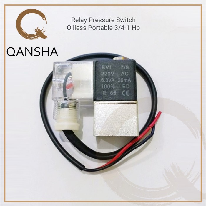 Relay Pressure Switch Selenoid Kompresor Angin Oilless | Lazada Indonesia