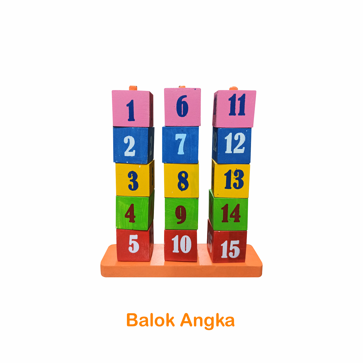 Balok Angka Mainan Edukasi | Lazada Indonesia