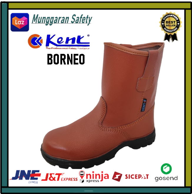 Sepatu Safety Boot Kent Borneo - Safety Shoes Boot Borneo | Lazada ...