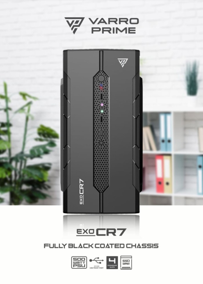 Casing VARRO EXO CR7 + PSU VARRO 500watt | Lazada Indonesia