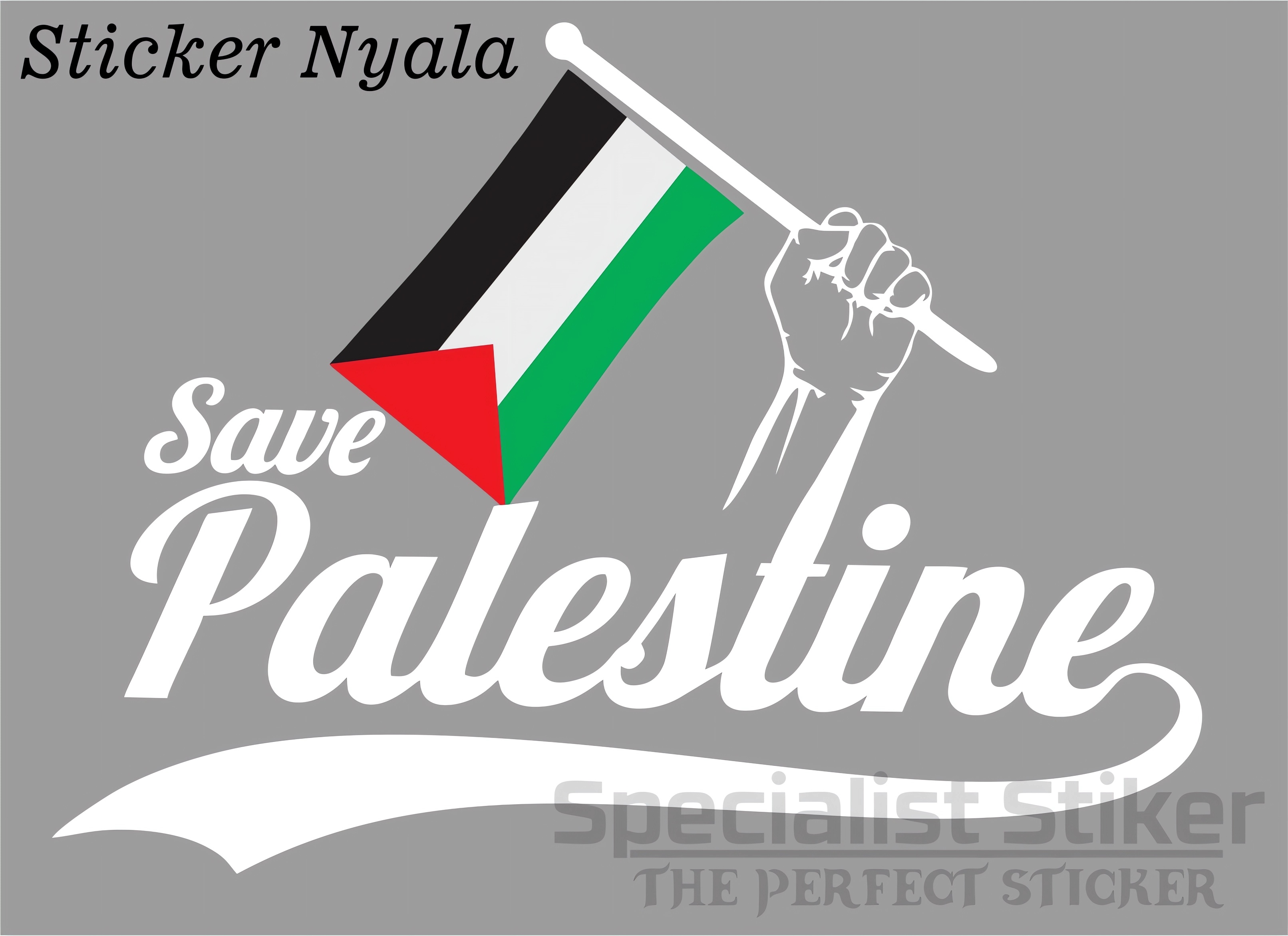 Stiker Save Palestine Sticker Cutting Save Paletine | Lazada Indonesia