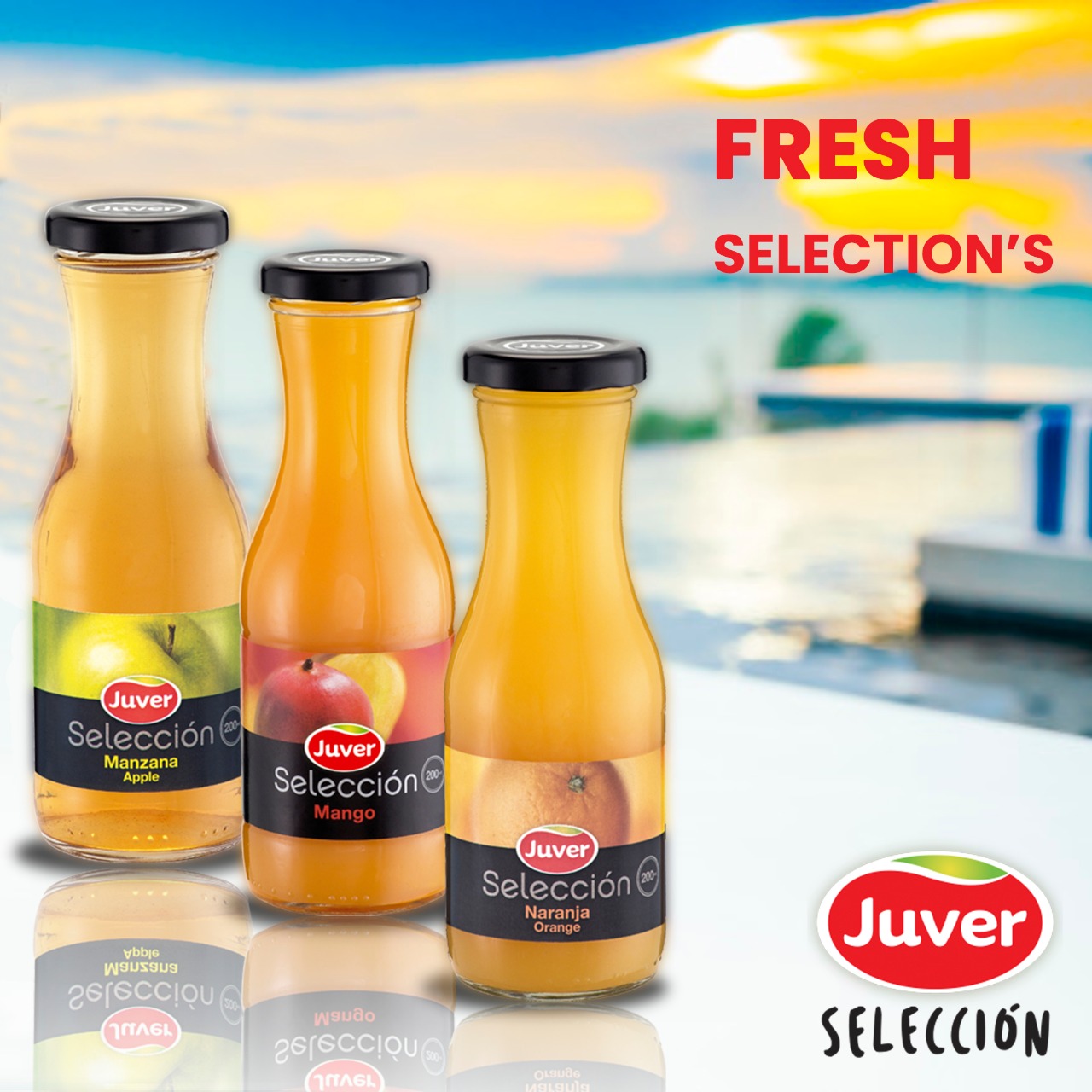 Juice Juver Seleccion Apple 850 Ml Lazada Indonesia