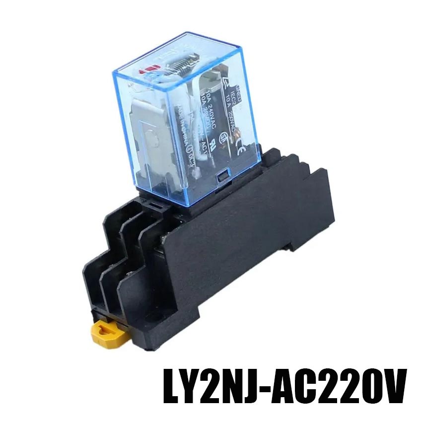 Relay Omron LY2NJ AC220V/DC12V 8Pin 10A | Lazada Indonesia