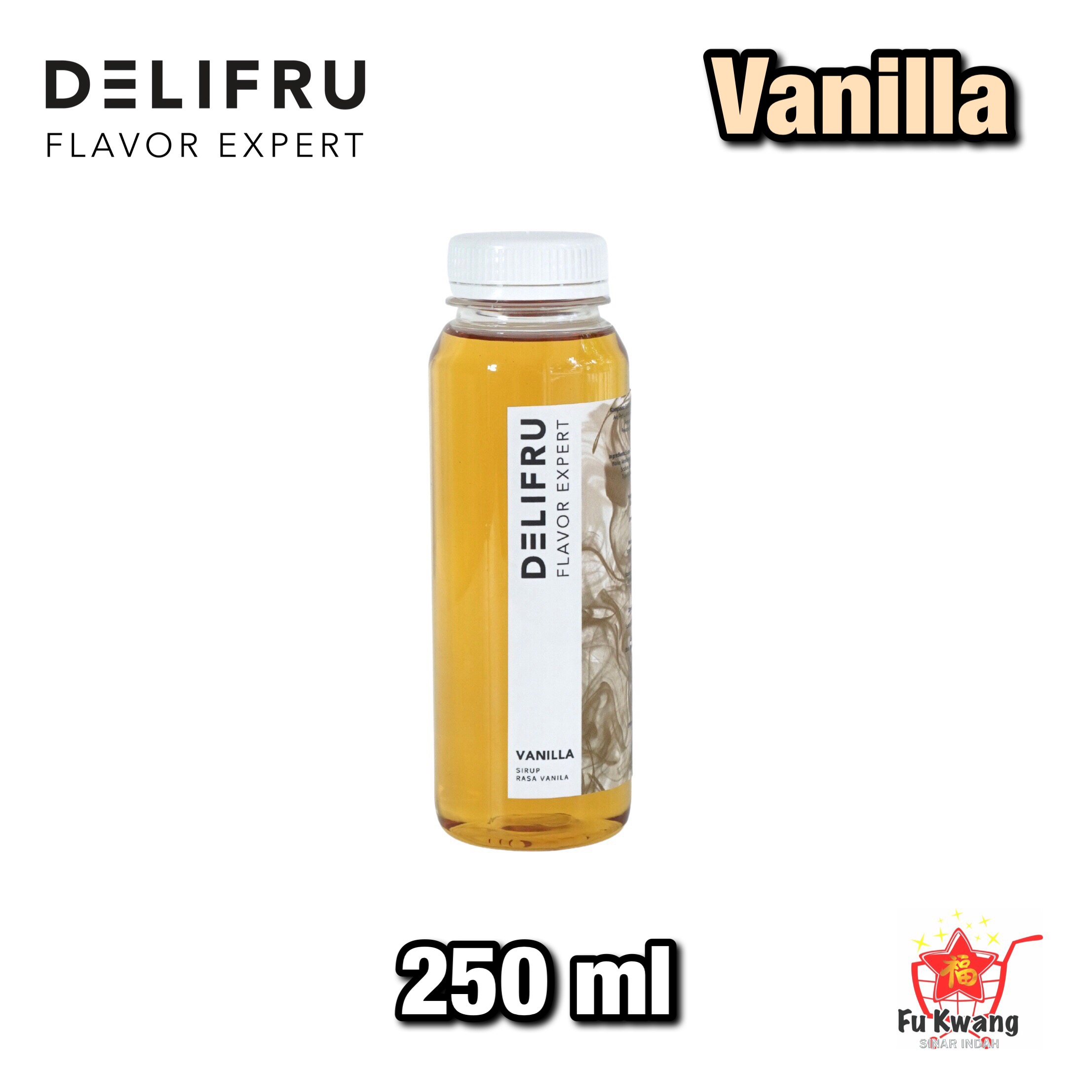Syrup Vanilla Delifru 250 ml - Sirup Vanila Premium Syrup | Lazada ...