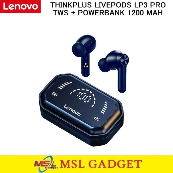 Lenovo LivePods LP3 Pro Headset Bluetooth TWS Wireless Earbuds | Lazada ...