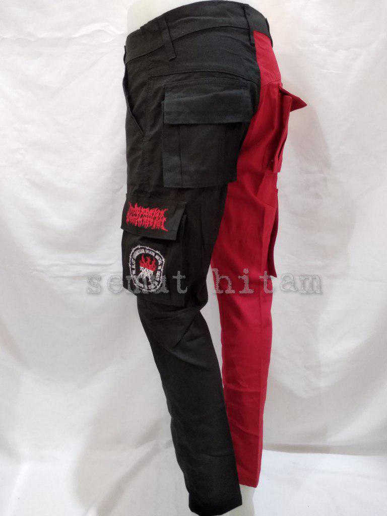 Alpin Panjang / Celana Cargo Alpin / Kempol Panjang PDL Punk Hitam ...