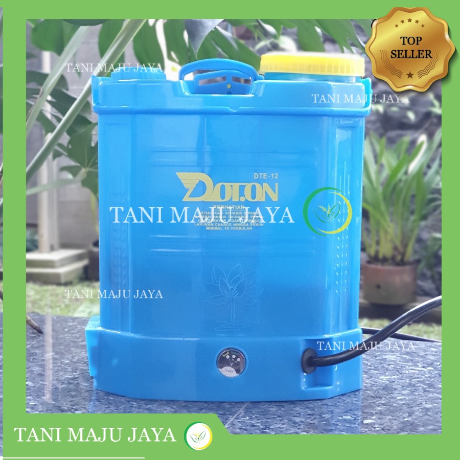 Tangki Sprayer Elektrik 12 Liter Alat Semprot Spray Cas Baterai ...