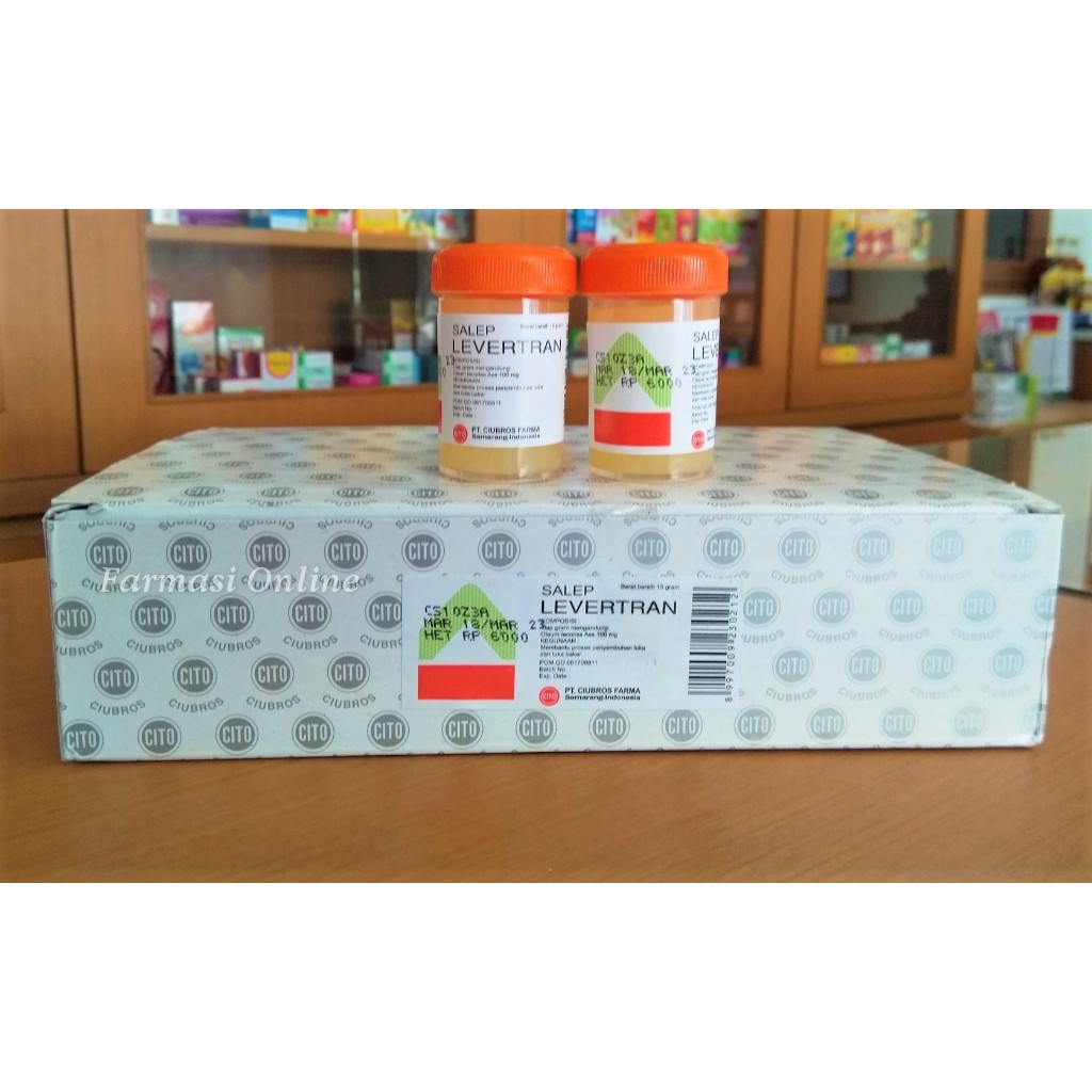 Levertran Leverthran Pot 15 gram Salep Luka Bakar | Lazada Indonesia