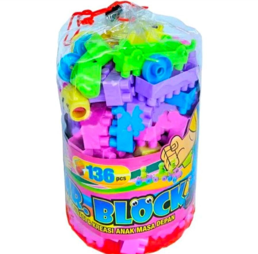 Mainan Kreatif Block Isi 85 BESAR / Ocean Block / Mainan Edukatif ...