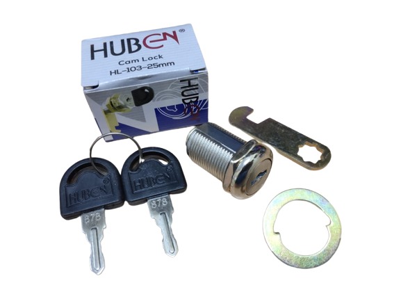 Kunci Loker Kait Cam Lock 25 mm / Locker / Lemari merk Huben HL 103-25 ...