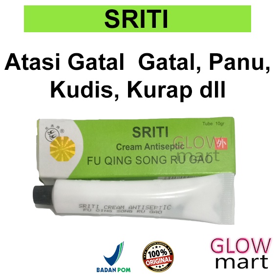 SRITI Cream Original | Krim Obat Kulit Kadas Kudis Panu Kurap Gatal ...