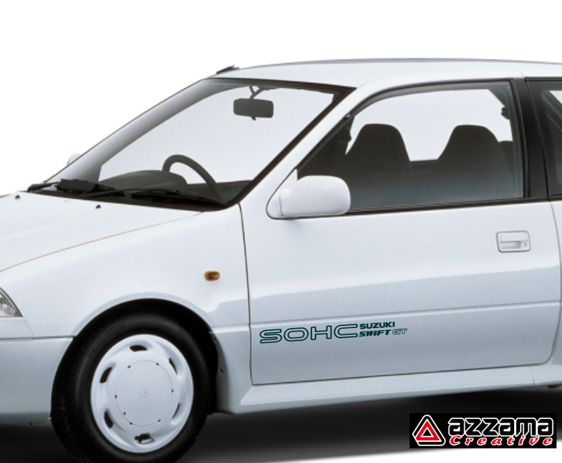 Stiker SOHC For Suzuki Forsa Amenity Swift GT side body | Lazada Indonesia