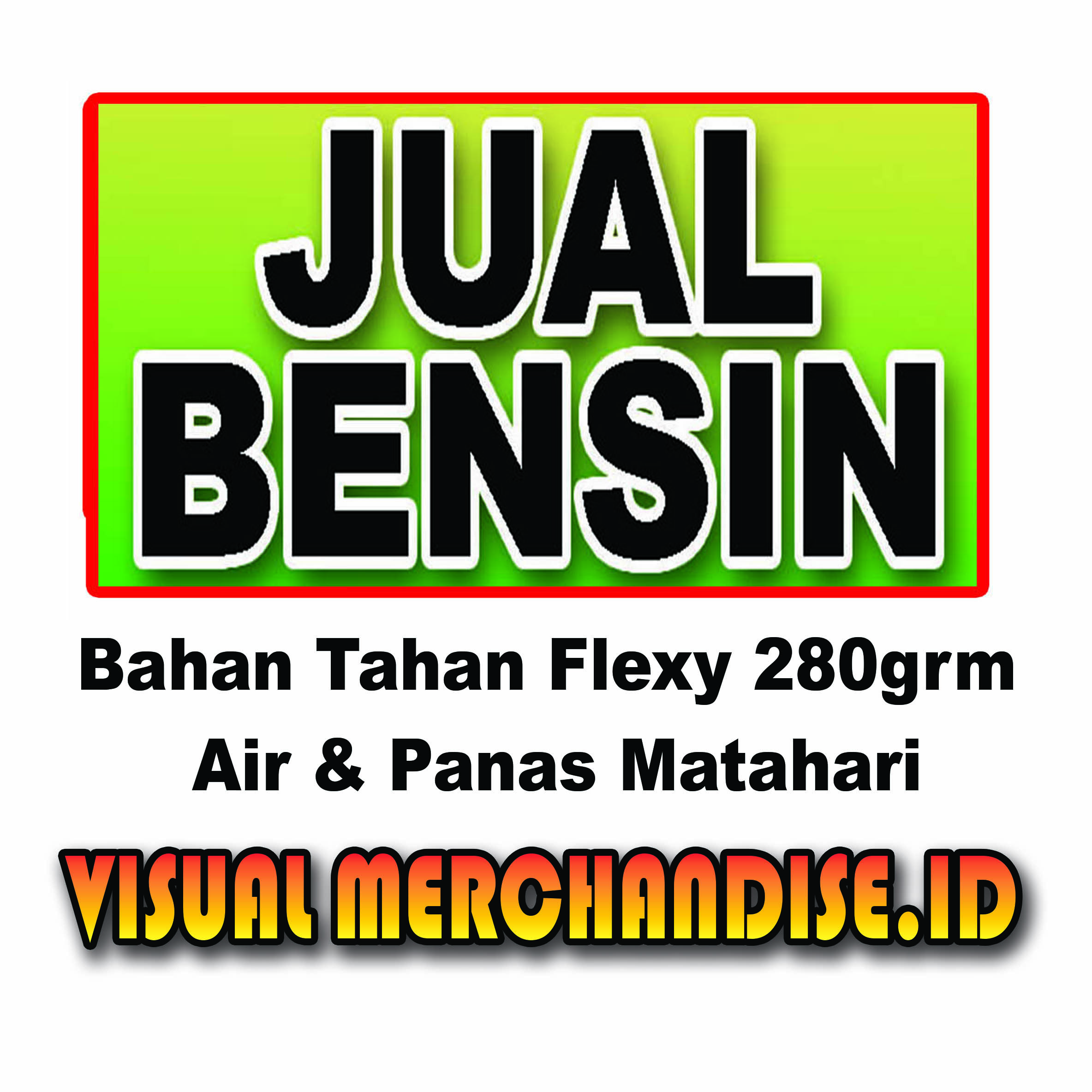 Spanduk Jual Bensin | Lazada Indonesia