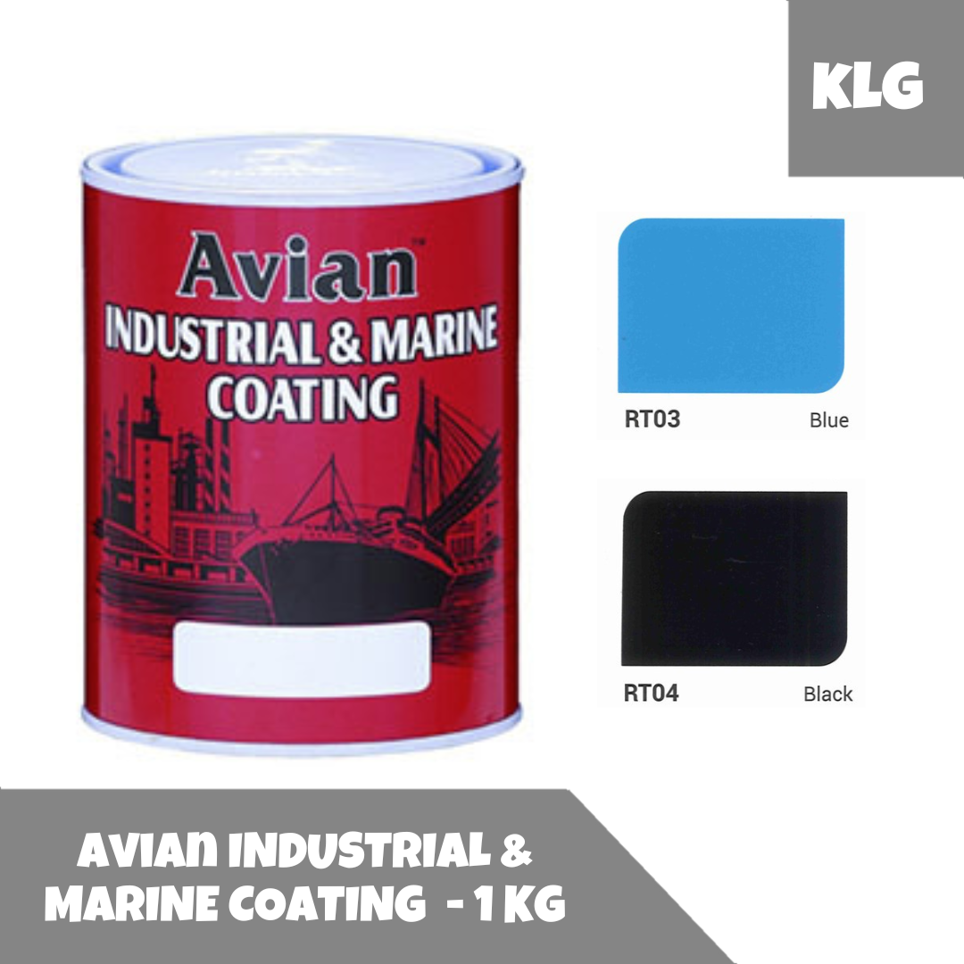 KEDAI TUKANG - AVIAN Anti Fouling Industrial & Marine Coating 1 kg ...