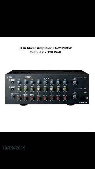 Mixer Ampli Toa ZA 2128MW | Lazada Indonesia