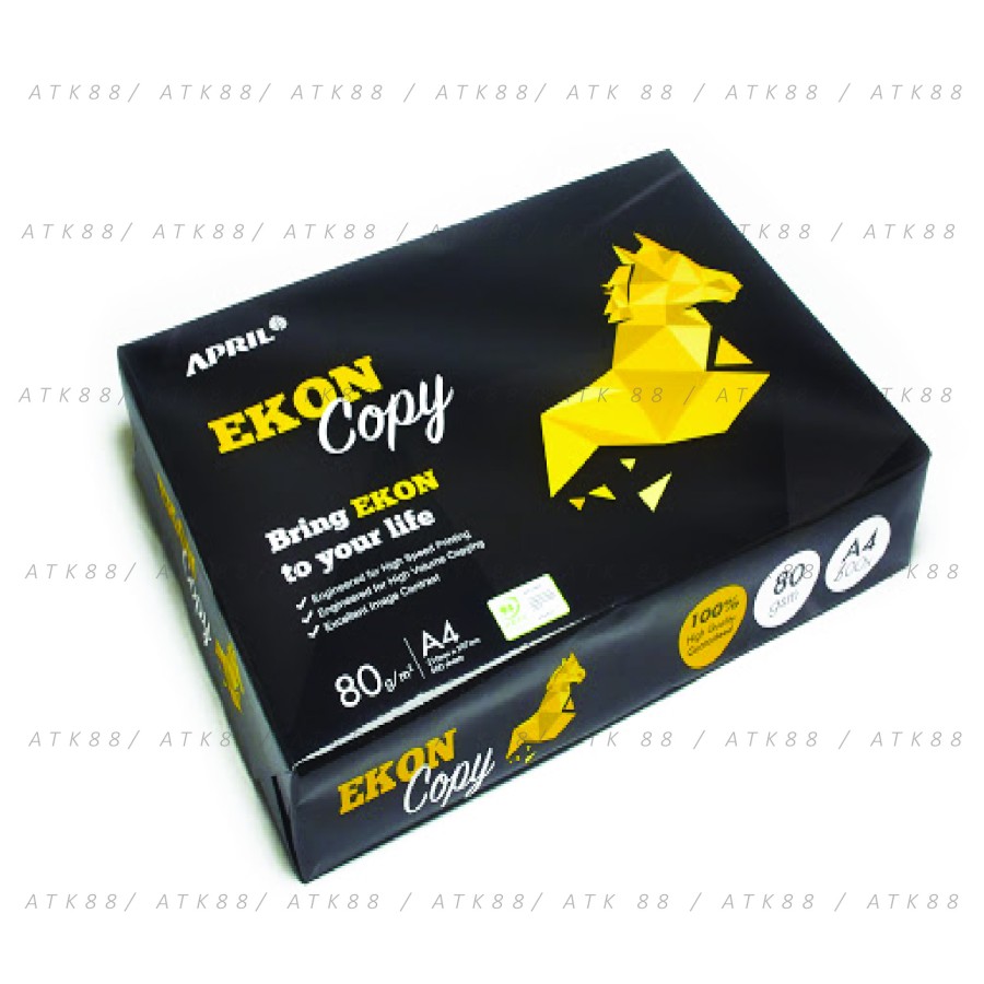 Kertas HVS A4 75 gsm Ekon Copy | Lazada Indonesia