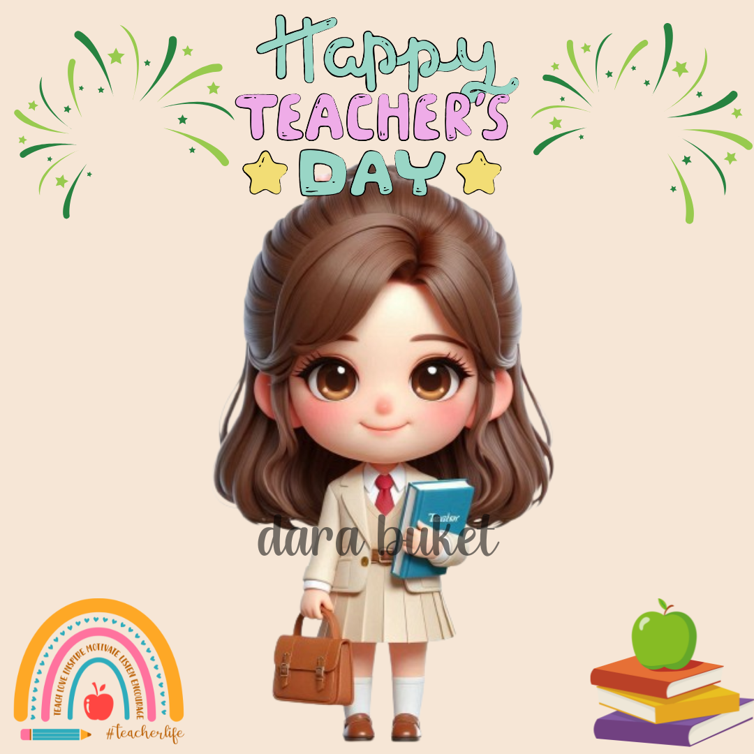 Topper guru/topper hari guru/topper guru untuk buket | Lazada Indonesia