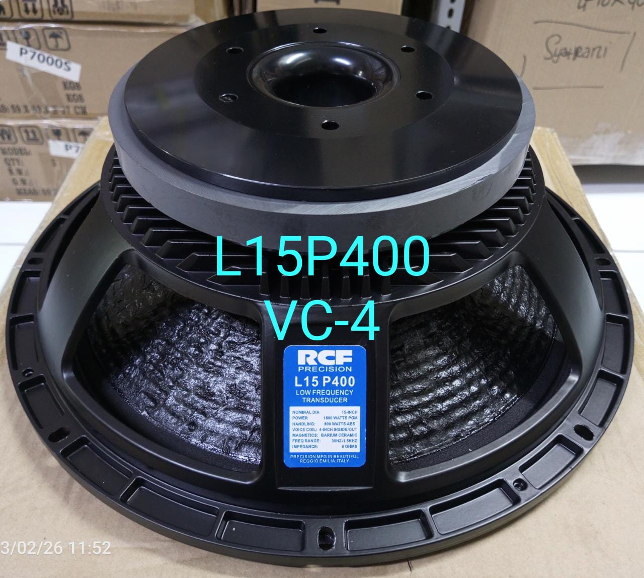 SPEAKER WOOFER RCF L 15 P 400 /L15P400 GRADE A 15 INCH | Lazada Indonesia