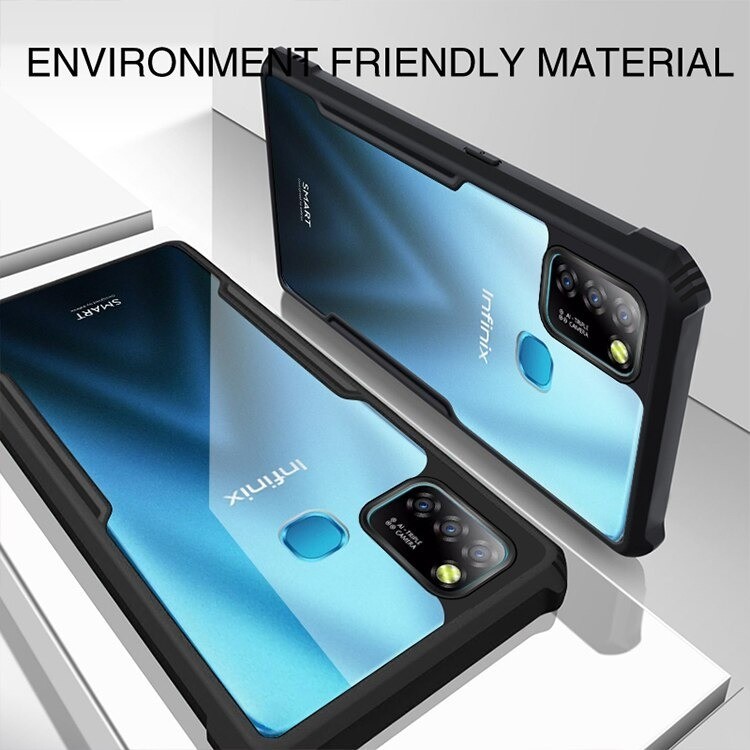 Casing Infinix Smart 5 Hardcase Transparant Shockproof | Lazada Indonesia