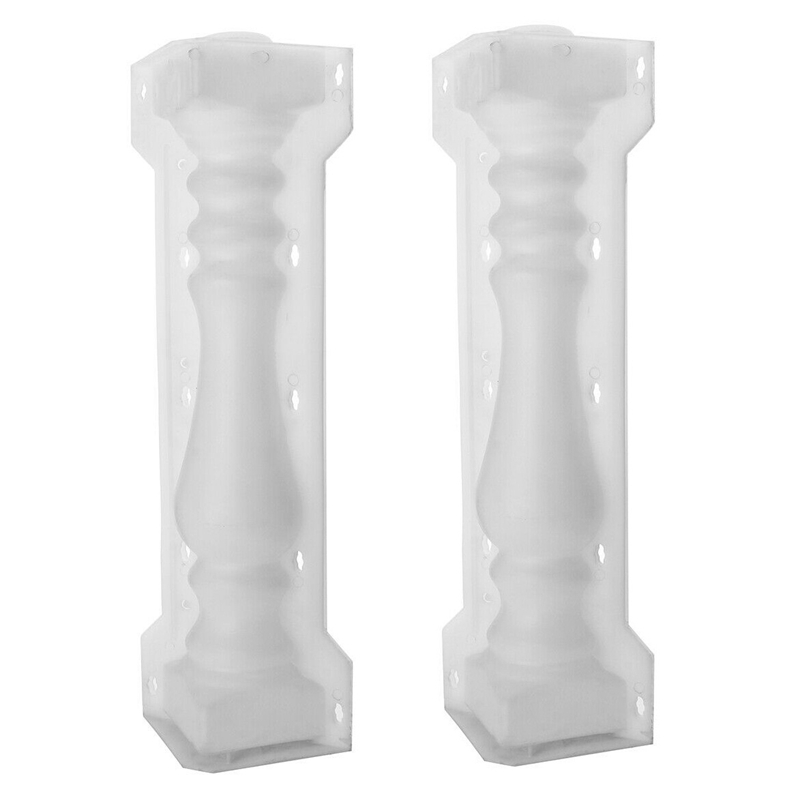 60X14cm Roman Column Mold Balcony Garden Pool Fence Cement Railing ...